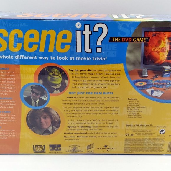 Mattel | Media | Scene It Movie Edition Dvd Game | Poshmark